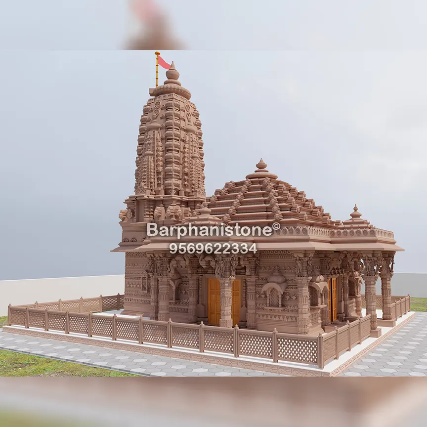 Mandi Temple Project Page - Barphani Stone
